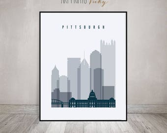 Pittsburgh art | Etsy