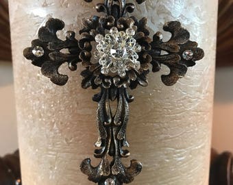 Crosses for candles | Etsy