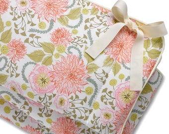 Floral crib bedding | Etsy