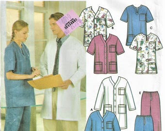 Lab coat pattern | Etsy