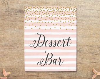 Dessert bar sign | Etsy