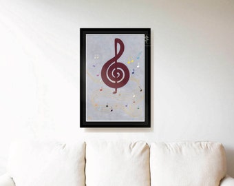 Music fine art | Etsy