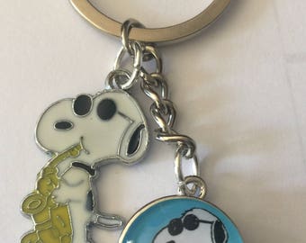 Snoopy keychain | Etsy
