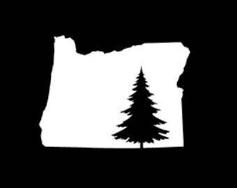 Oregon decal | Etsy