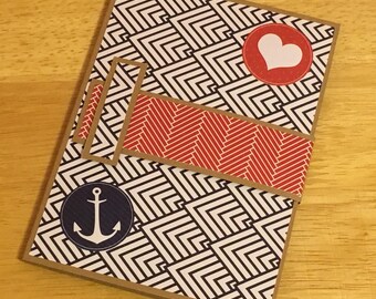 3 size Invisible Magnet Closure Case Pattern