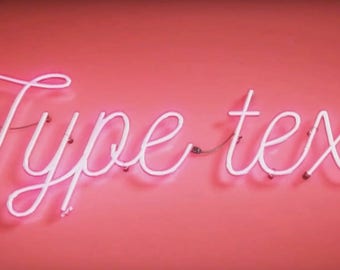 Custom neon sign | Etsy