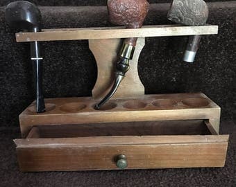 Vintage pipe holder | Etsy