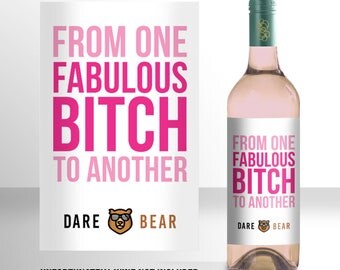 Funny wine labels | Etsy
