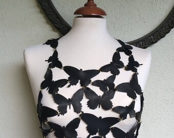 Butterfly bra | Etsy