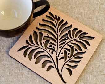 Wooden coasters | Etsy