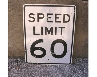 Speed limit 60 | Etsy