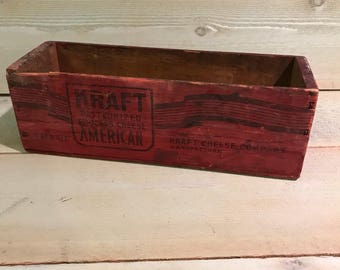 Kraft cheese box | Etsy