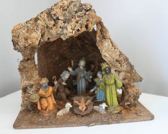 Vintage nativity set | Etsy