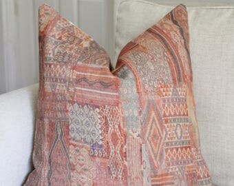 Orange euro sham | Etsy