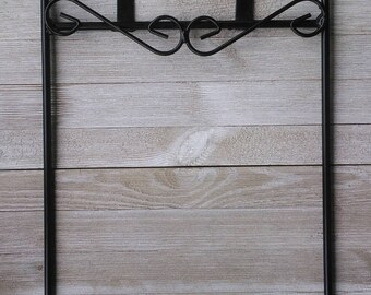 Iron sign holder | Etsy