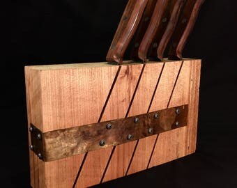 Knife block | Etsy