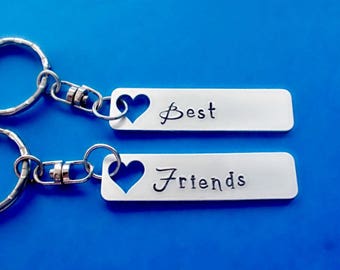 Friendship key chain | Etsy