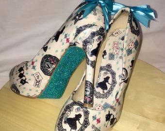 Alice in wonderland shoes | Etsy