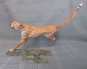 Cheetah figurines | Etsy