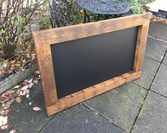 Rustic chalkboard | Etsy