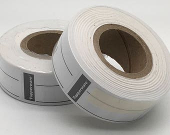 Tupperware labels | Etsy