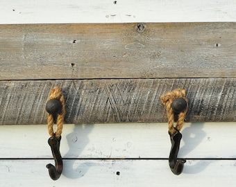 Rustic coat rack | Etsy