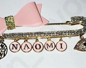 Beautiful baby pin. Stroller pin. Diaper bag pin. Onesie