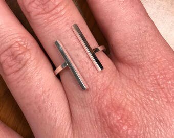 Open Bar RingParallel Bar RingDouble Bar RingGold Bar