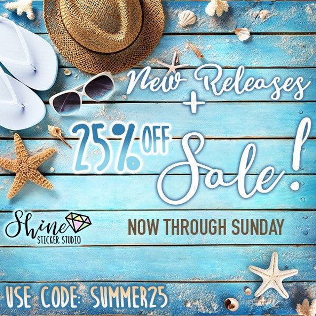 Shine Sticker Studio by ShineStickerStudio on Etsy