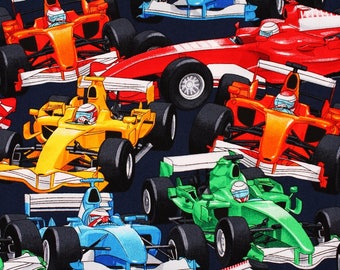 Race car fabric | Etsy