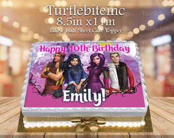 Descendants cake | Etsy