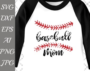 Baseball mom svg | Etsy