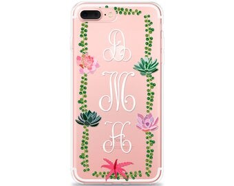 Monogram phone case | Etsy