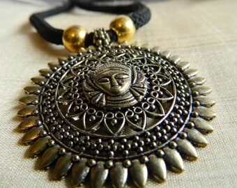 Durga necklace | Etsy
