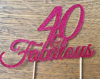 40 and fabulous | Etsy