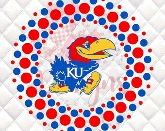 Kansas jayhawks svg | Etsy