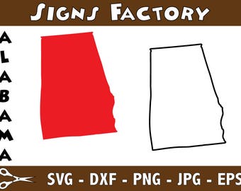Alabama svg | Etsy