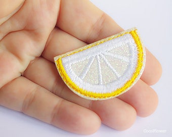 Lemon applique | Etsy