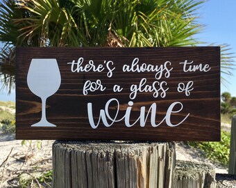 Wine signs | Etsy
