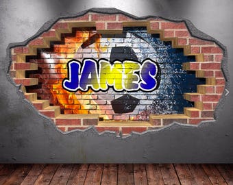 Graffiti football | Etsy