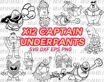 Captain underpants | Etsy
