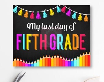 Last day fifth grade | Etsy
