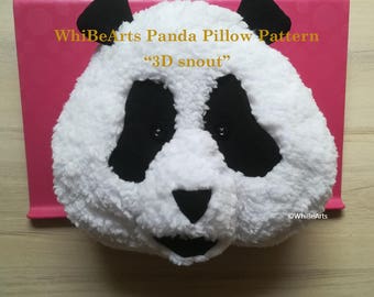 Panda pillow | Etsy