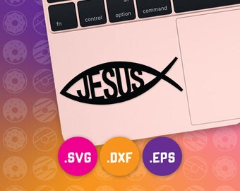 Christian fish decal | Etsy