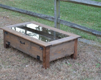 Shadow box table | Etsy