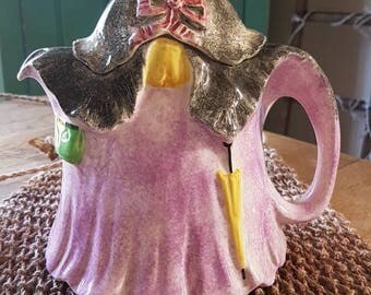 Old lady teapot | Etsy