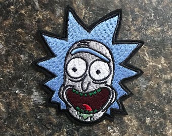 Rick and morty patch | Etsy