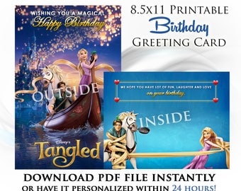 Tangled printables | Etsy