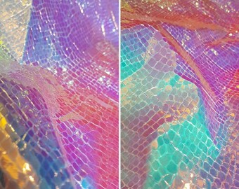 Holographic fabric | Etsy
