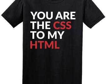 Css html tshirt | Etsy